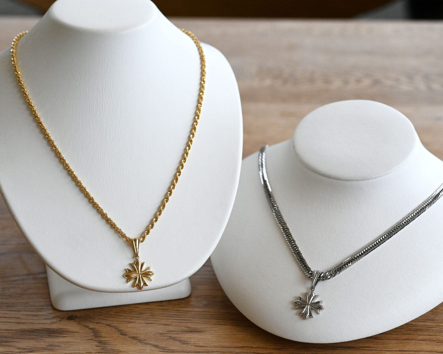 New arrival! K18ミニクロスペンダント/Pt900ミニクロスペンダント展開スタート！ - Bullion（ブリオン）